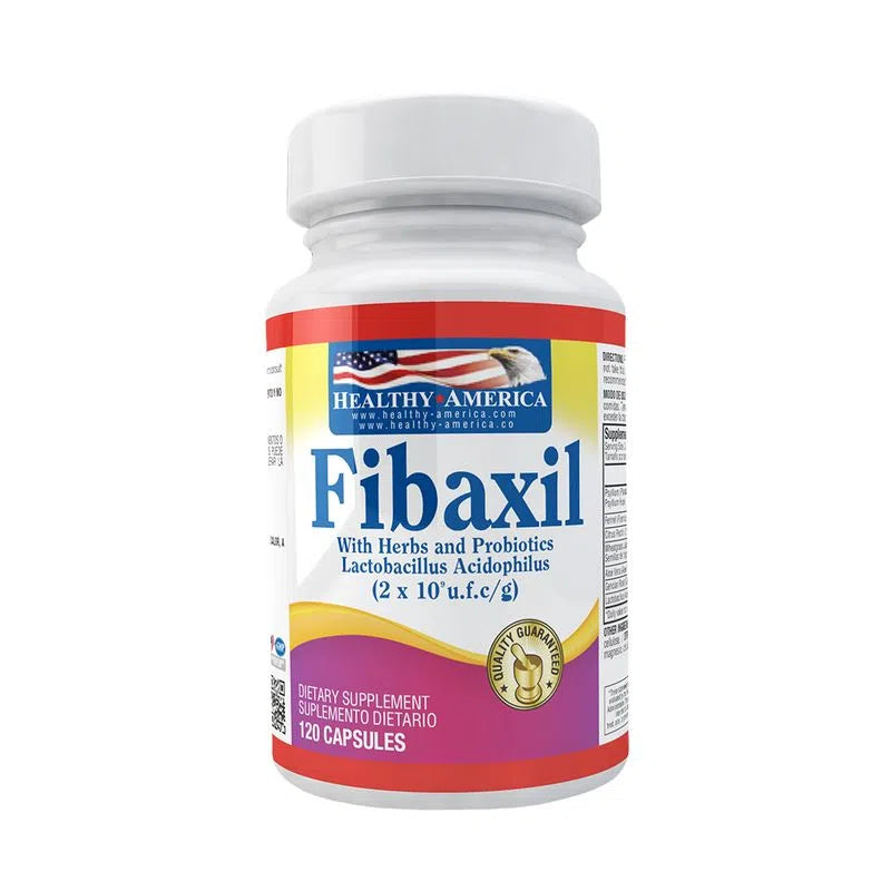 Fibaxil™ - 120 Cápsulas - Healthy America – Naturaleza Integral